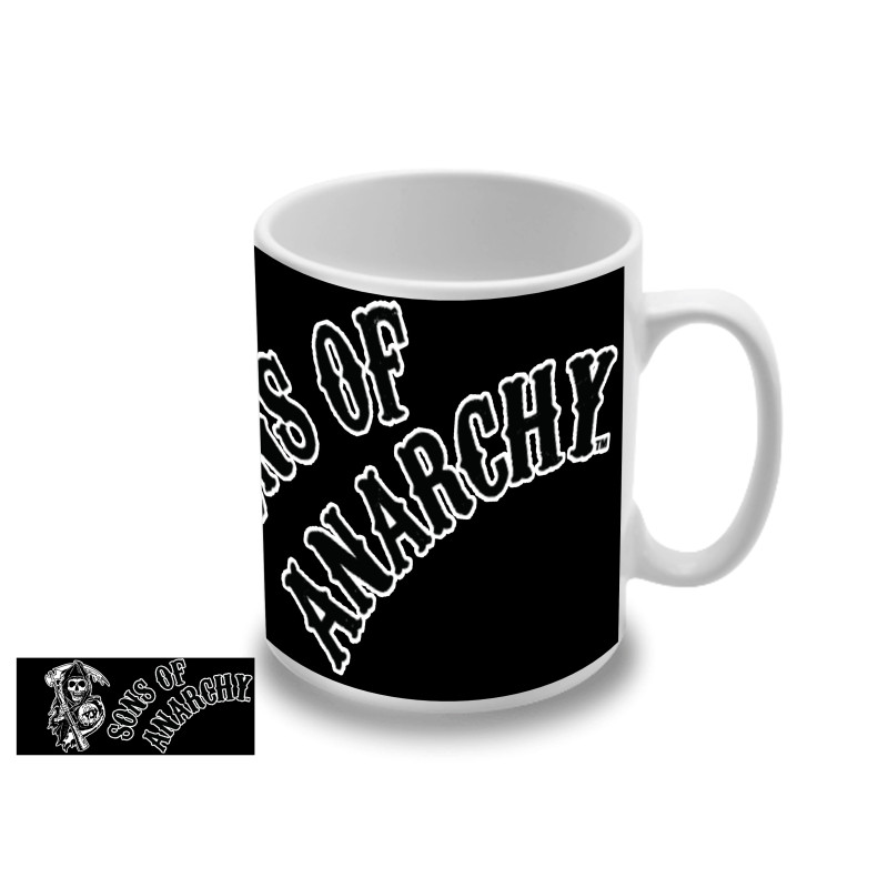 Sons of Anarchy hrnček – motorkársky štýl | Estelacnejsie.sk